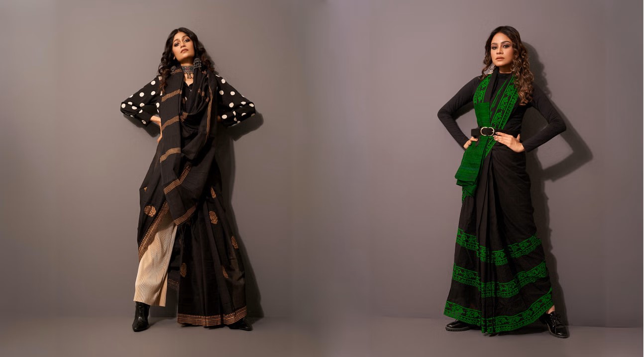 Draping through time: Contemporary twists on the classic sari - The ...